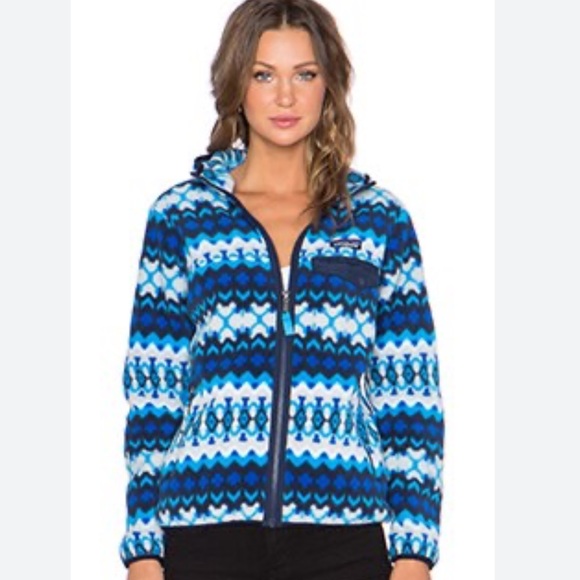 Patagonia | Jackets & Coats | Patagonia Synchilla Fleece Snap T Hooded ...